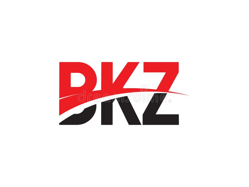 BKZ Letter Initial Logo Design Vector Illustration Stock Vector ...