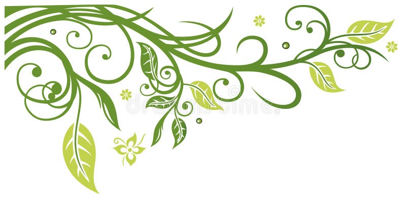 Braune Ranken Papierstrasse