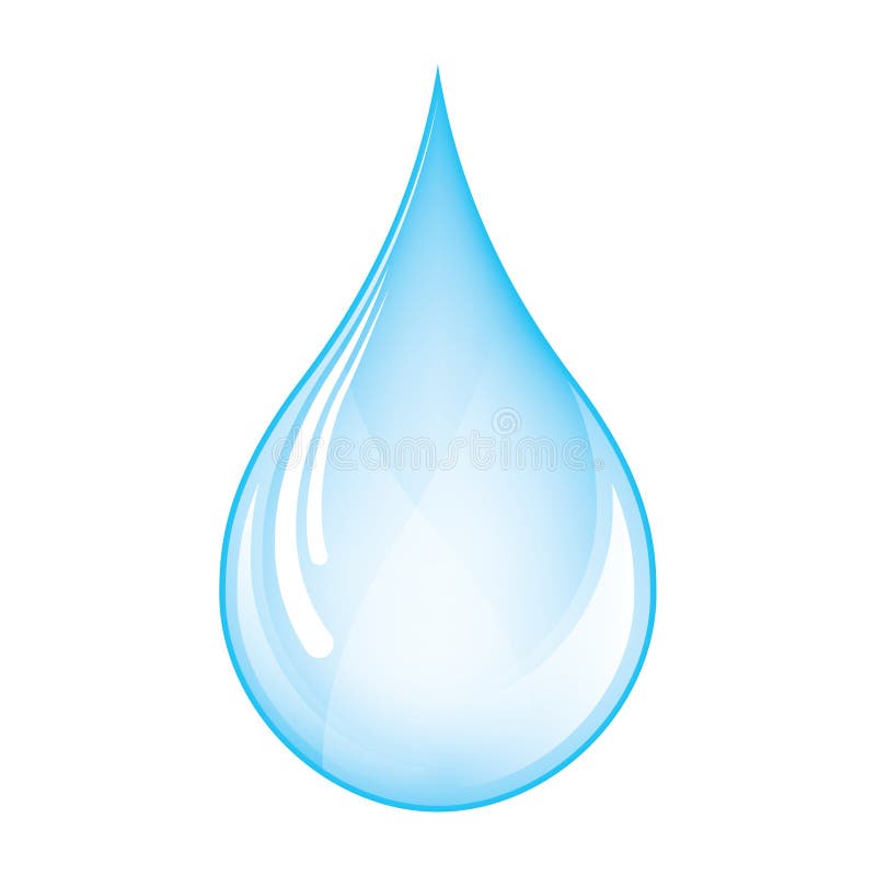 Blå droppe vektor illustrationer. Illustration av lampa - 53460434