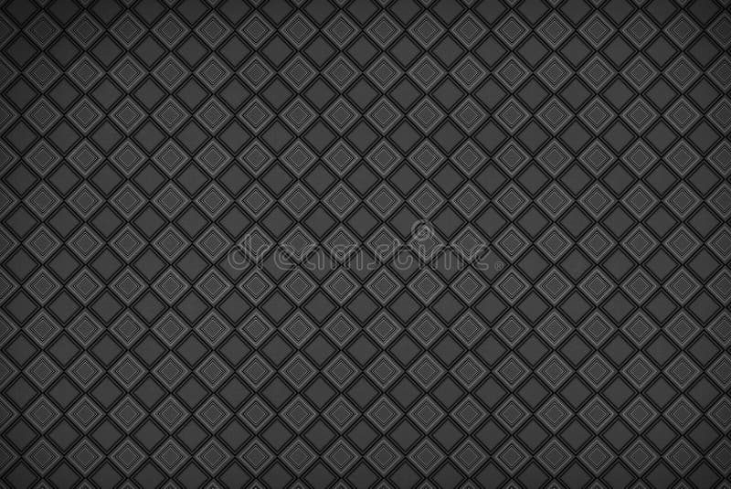 Black Abstract Background with Angled Blocks, Squares, Diamonds ...