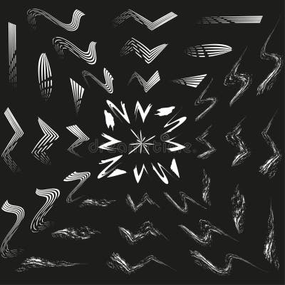 Black Abstract Background. Chaotic Triangle Layout. Vector Shape ...