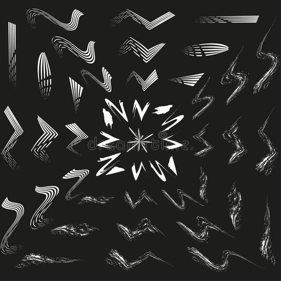 Black Abstract Background. Chaotic Triangle Layout. Vector Shape ...