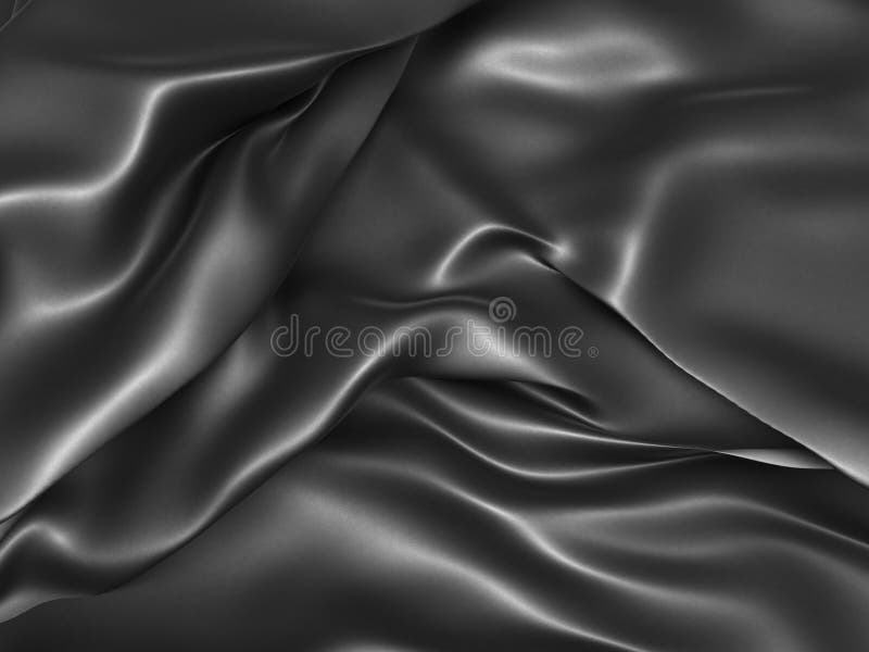 Black Abstract Dramatic Cloth Background Stock Illustration ...