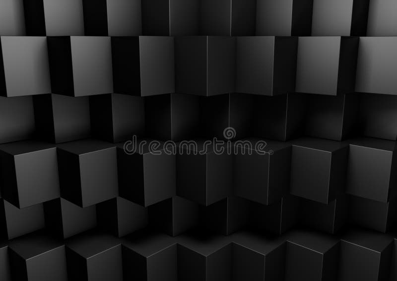 Black Abstract Geometric Low Poly Background for Business Presentation ...
