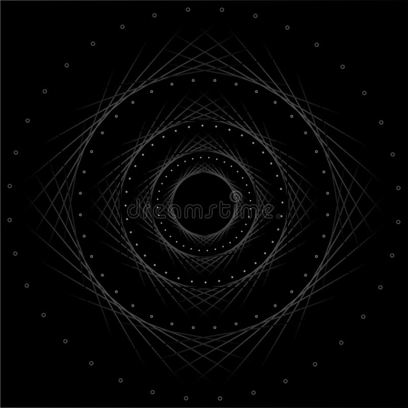 Black Abstract Geometric Modern Background. Vector Design Stock ...