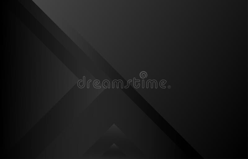 Black Abstract Geometric Triangle Layer Style Minimal Subtle Background ...