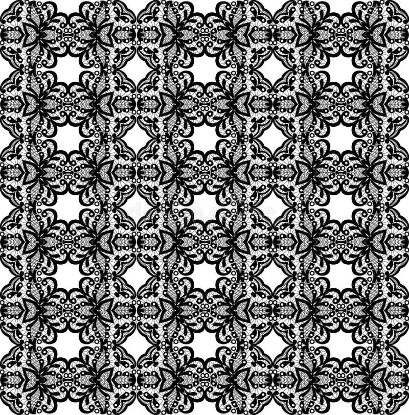 Black abstract lace stock vector. Illustration of western - 77435842