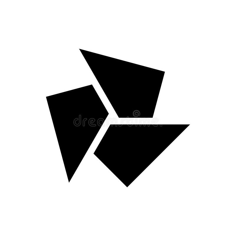 Black Abstract Logo Design Template Stock Vector - Illustration of logo ...