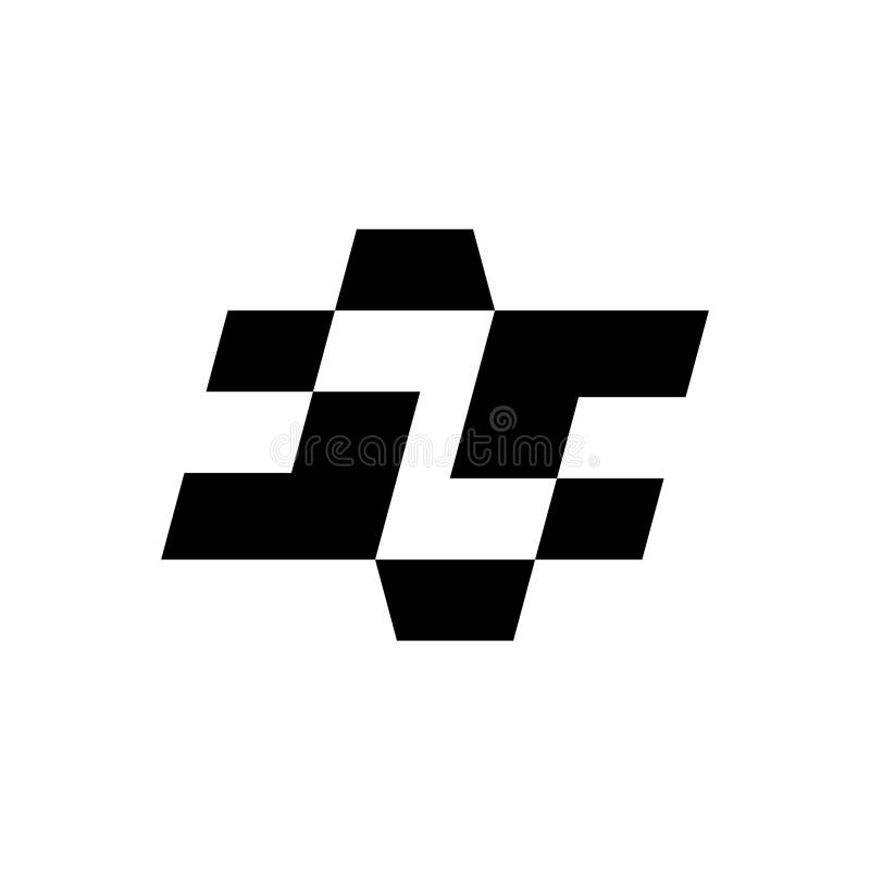 Black abstract logo stock vector. Illustration of element - 175272018