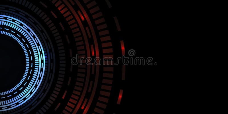 Black Abstract Technology Background, Abstract Technology Shapes. Stock ...