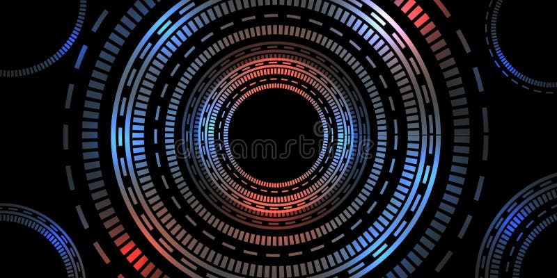 Black Abstract Technology Background, Abstract Technology Shapes. Stock ...