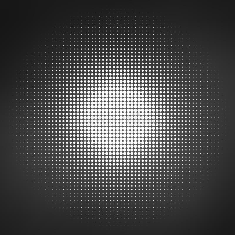 Black Abstract Vector Circle Round Spots or Dots Design Texture. Vector ...