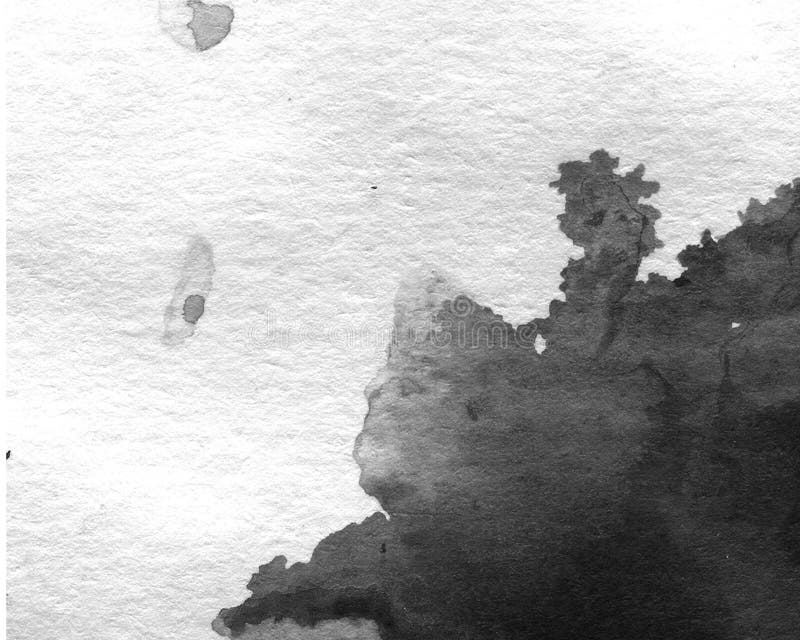 Black Abstract Watercolor Texture Background. Watercolor Wallpaper ...