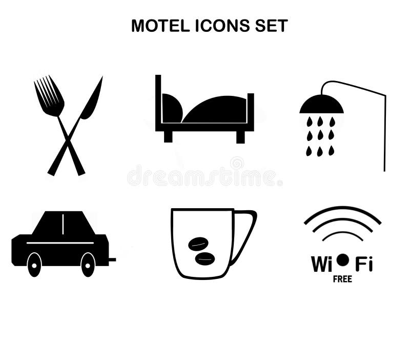 Accommodation Symbols Stock Illustrations – 663 Accommodation Symbols ...