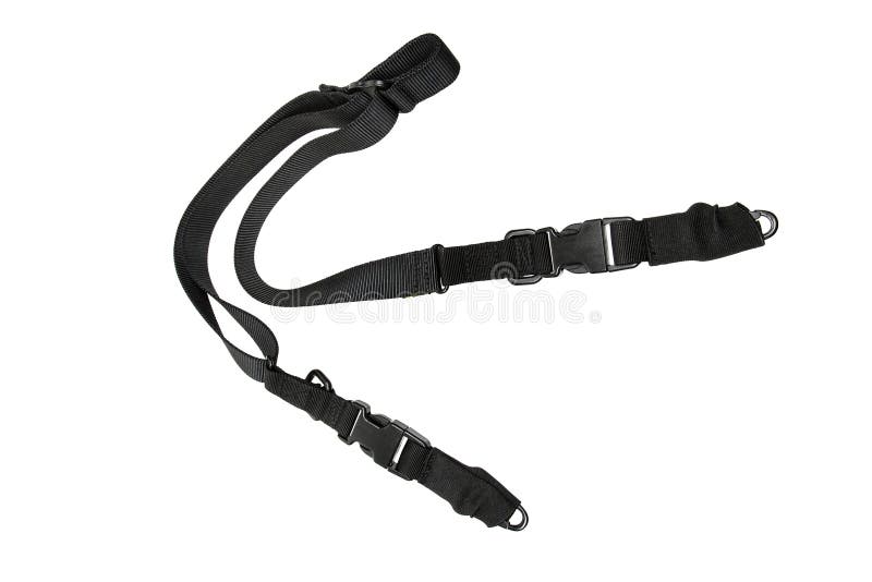 Black Adjustable Shoulder Strap with Quick-release Buckles and D-rings ...