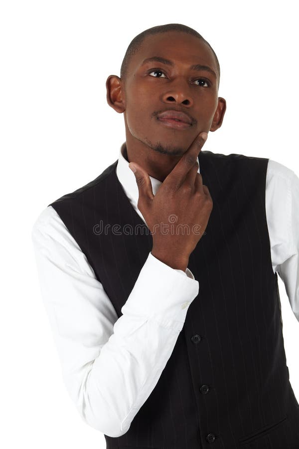 Black African Businessman stock image. Image of white - 10419757