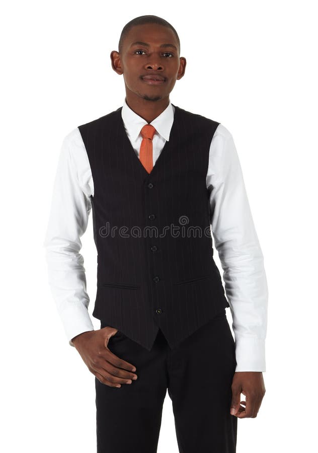 Black African Businessman stock image. Image of handsome - 11435753