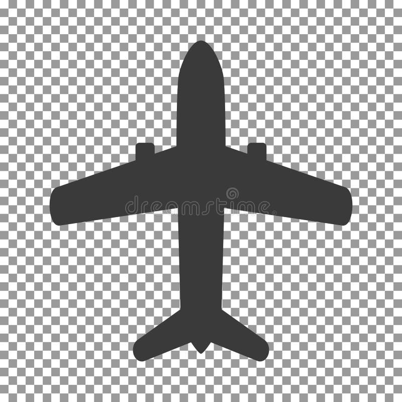 Black airplane icon stock vector. Illustration of airplane - 229024332