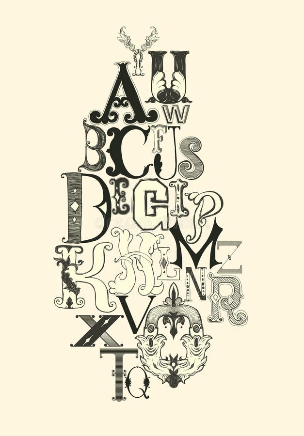 Shaded Letters Stock Illustrations – 644 Shaded Letters Stock ...