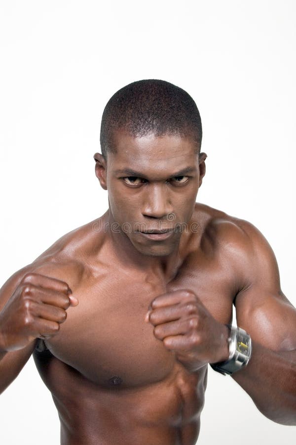 Black american boxer stock image. Image of young, confident - 1723389