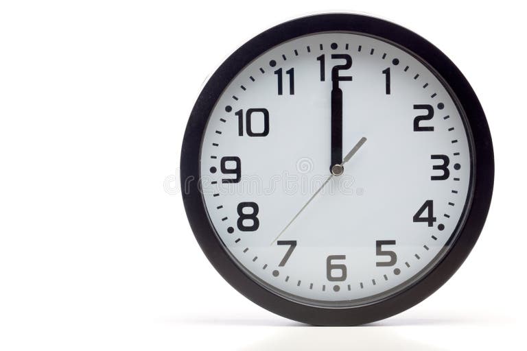 345 Clock Showing 12 Oclock Stock Photos - Free & Royalty-Free Stock ...