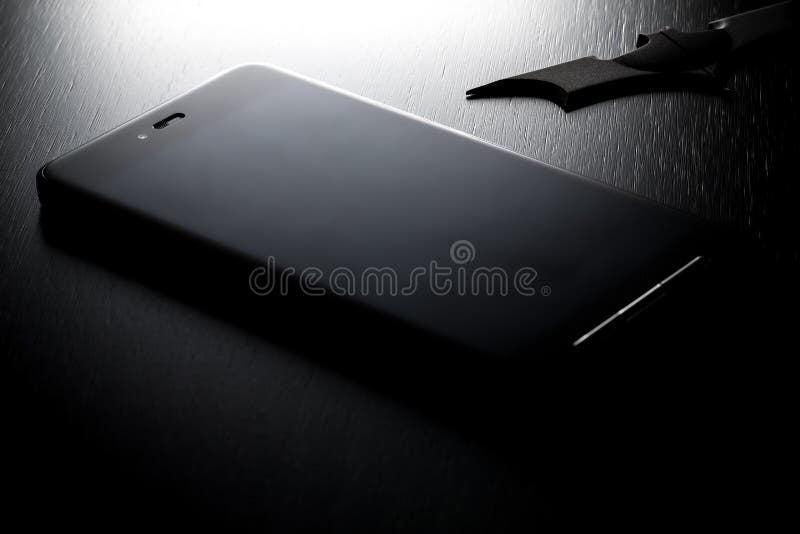 Samsung Black Android Smartphone Picture. Image: 82952035