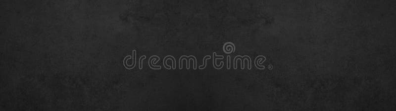 Black Anthracite Stone Concrete Texture Background Panorama Banner Long ...