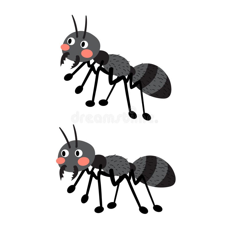 Ant Clipart Black White Stock Illustrations – 513 Ant Clipart Black ...