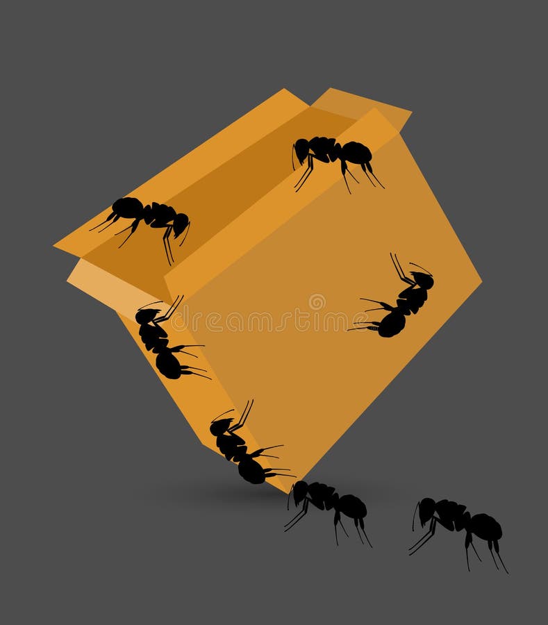 Fire Ants stock vector. Illustration of grub, ants, creepy - 94303010