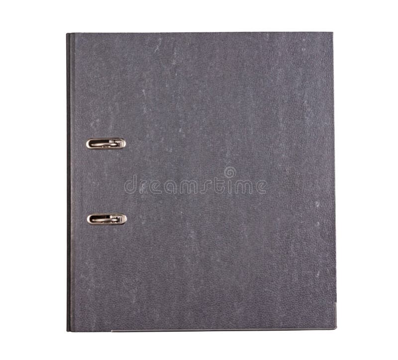 Black Archive Business Folder Stock Image - Image of education, macro ...