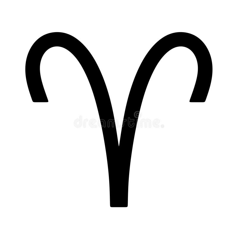 Aries stock illustration. Illustration of vector, calendar - 177371003