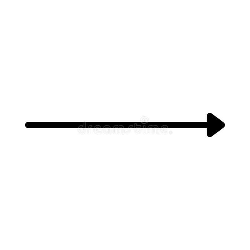 Black Arrow Design for Commercial Usage Stock Illustration ...