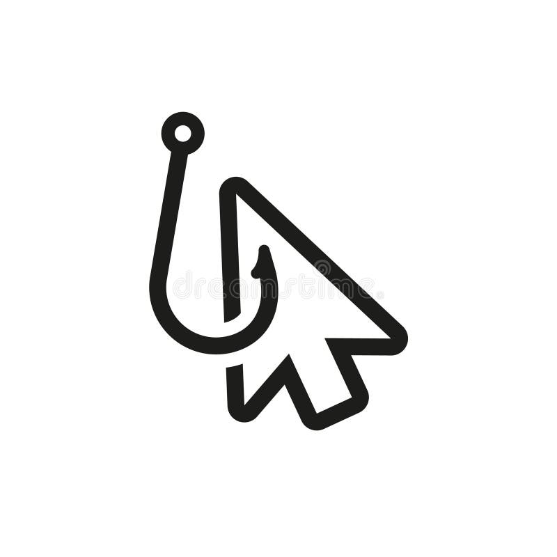 Black Arrow Icon with Hook Design for Simple and Modern Digital User ...