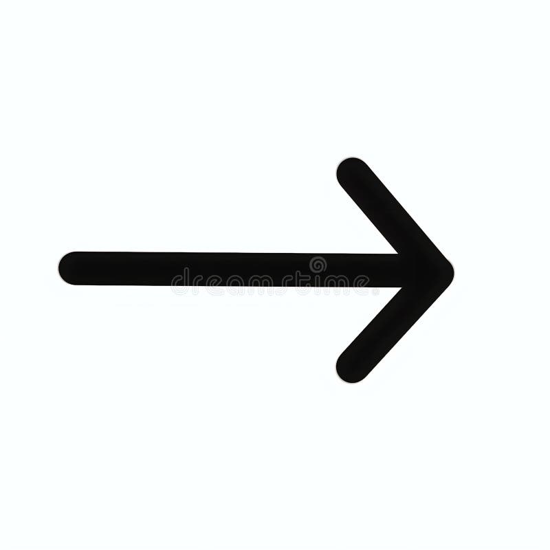 Black Arrow | Simple Arrow Design| Right | Left Stock Illustration ...