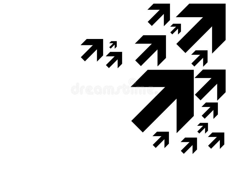 Black Arrows stock vector. Illustration of arrows, vector - 1497601