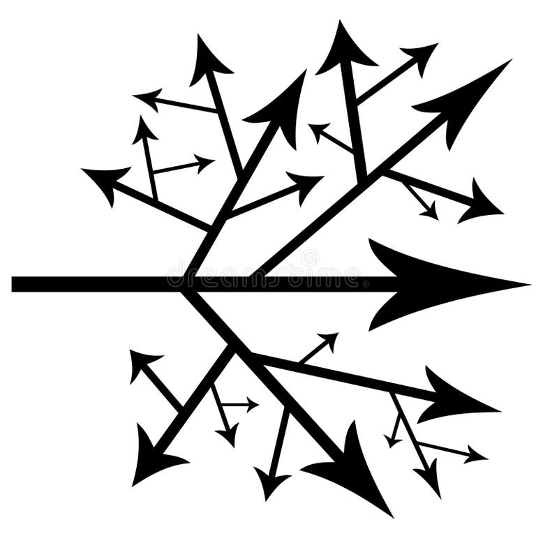 Black Arrows Stock Illustrations – 79,708 Black Arrows Stock ...