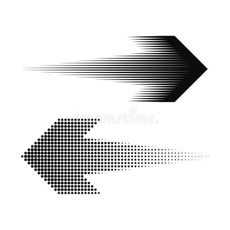 Black Arrows Icon Set. Abstract Vector Design Stock Vector ...