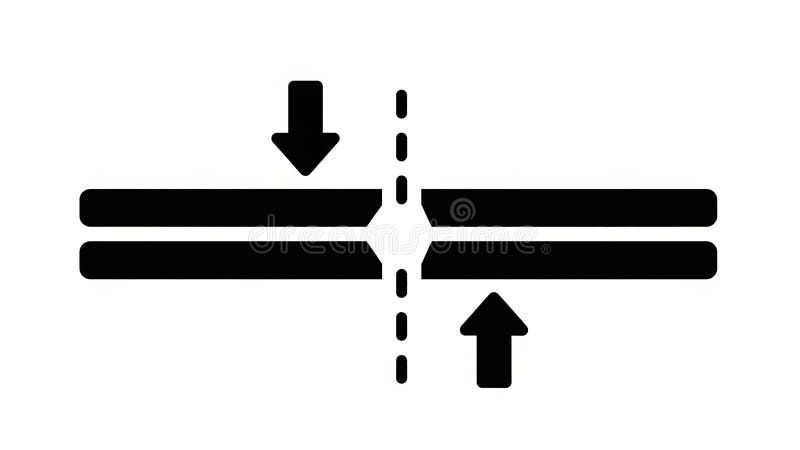 Black Dashed Horizontal Arrow Icon Stock Illustrations – 52 Black ...