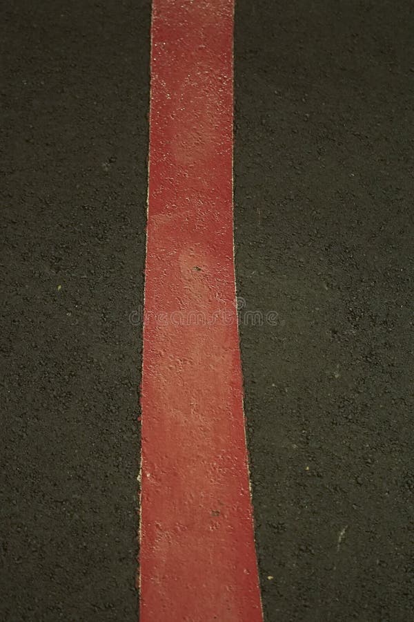 Black Asfalt with Red Line Texture Background Stock Image - Image of ...