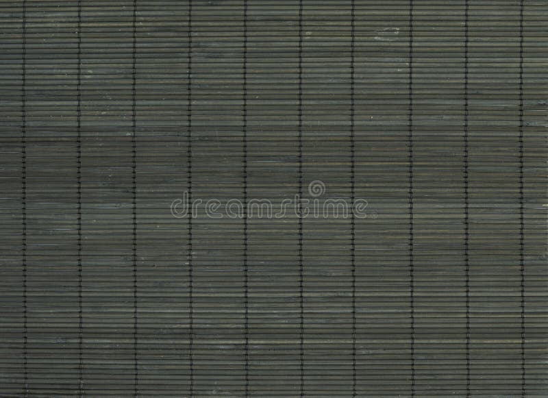 Black Asian Bamboo Mat Texture. Horizontal Background Stock Photo ...