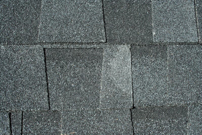 Black Asphalt Roofing Shingles Background Stock Photo - Image of house ...