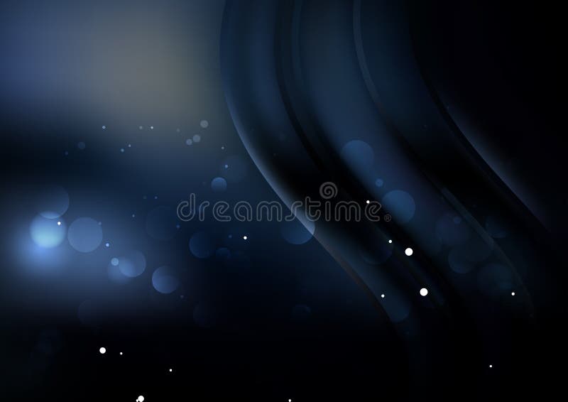 Black Atmosphere Fractal Background Vector Illustration Design Stock ...