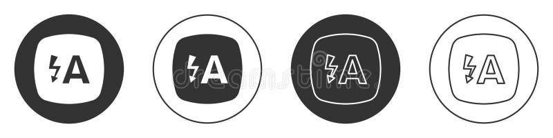 Auto Flash Vector Icon Sign Symbol Stock Vector - Illustration of ...