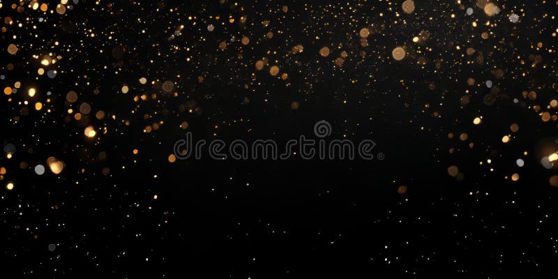 A Black Backdrop Featuring Scattered Diamonds that Reflect Light in ...