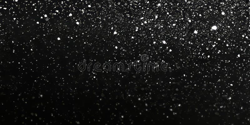 A Black Backdrop Featuring Scattered Diamonds that Reflect Light in ...