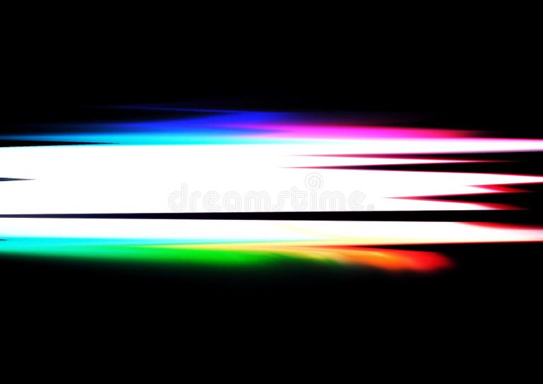 Black Background with Abstract Colorful Rays Stock Illustration ...