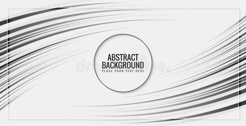 Black Background Abstract Line Style Stock Vector - Illustration of ...