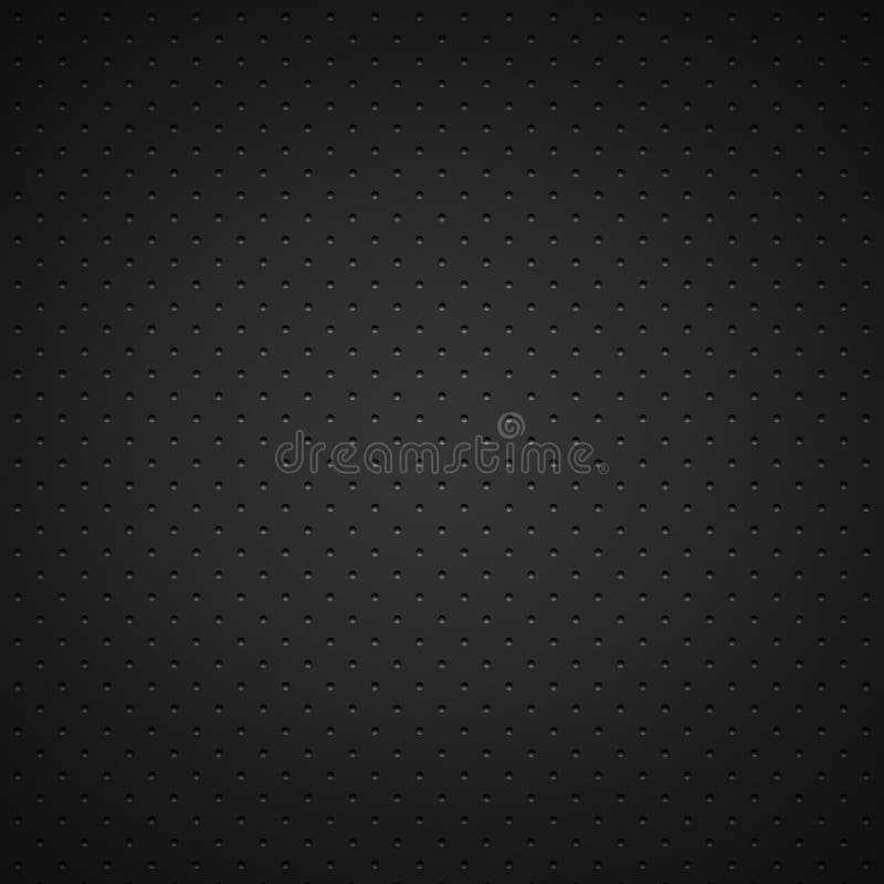 Black Background of Circle Pattern Texture Stock Illustration ...