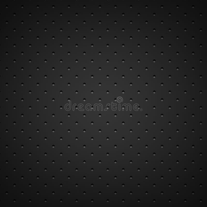 Black Background of Circle Pattern Texture Stock Illustration ...