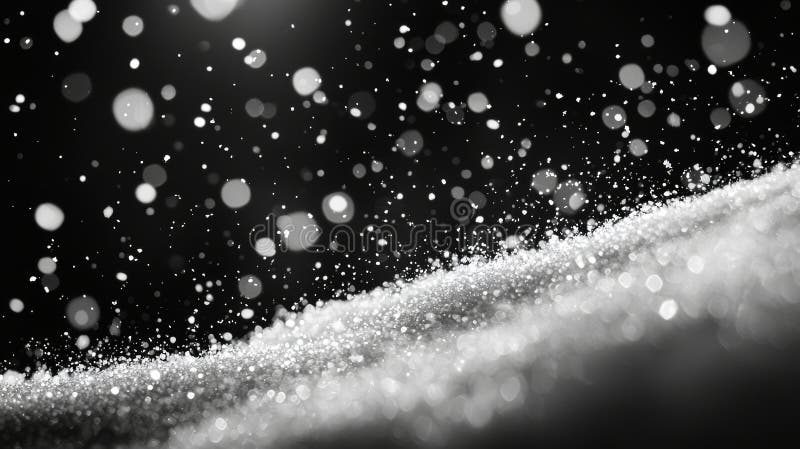 A Black Background Enhanced by Rain and Fog Textures Creates a Dramatic ...